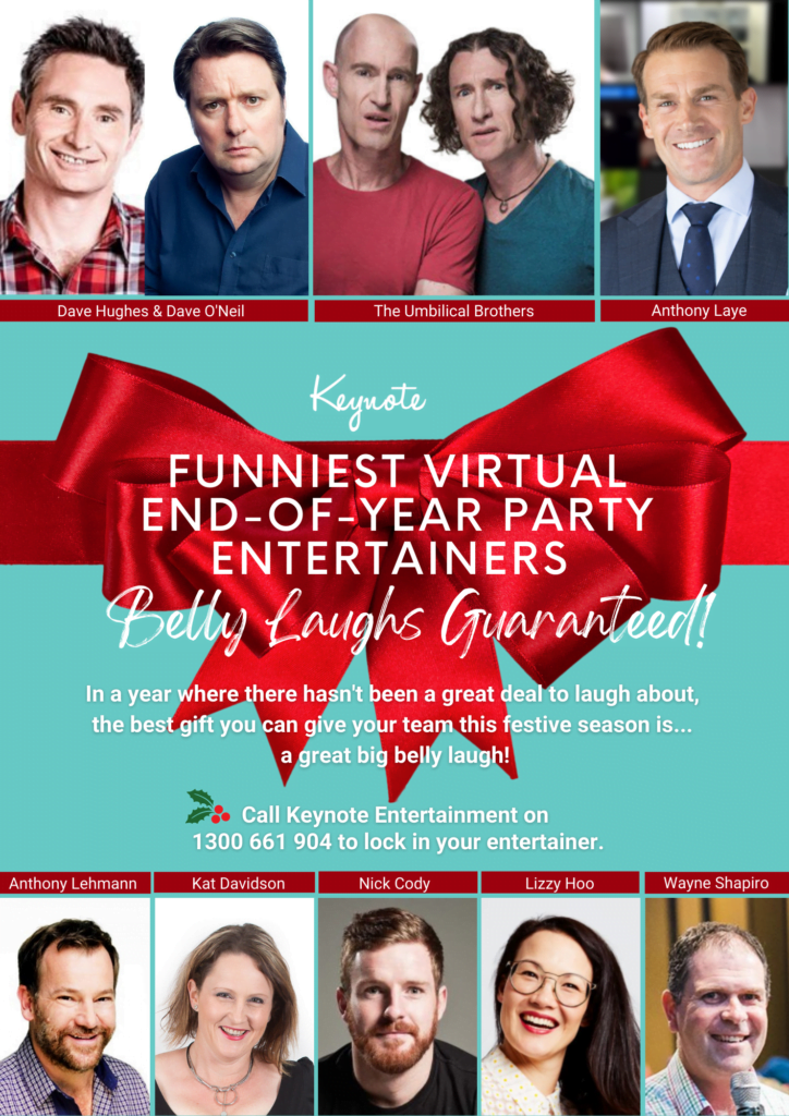 Funniest Virtual End-of-Year Party Entertainers - Belly Laughs Guaranteed!
